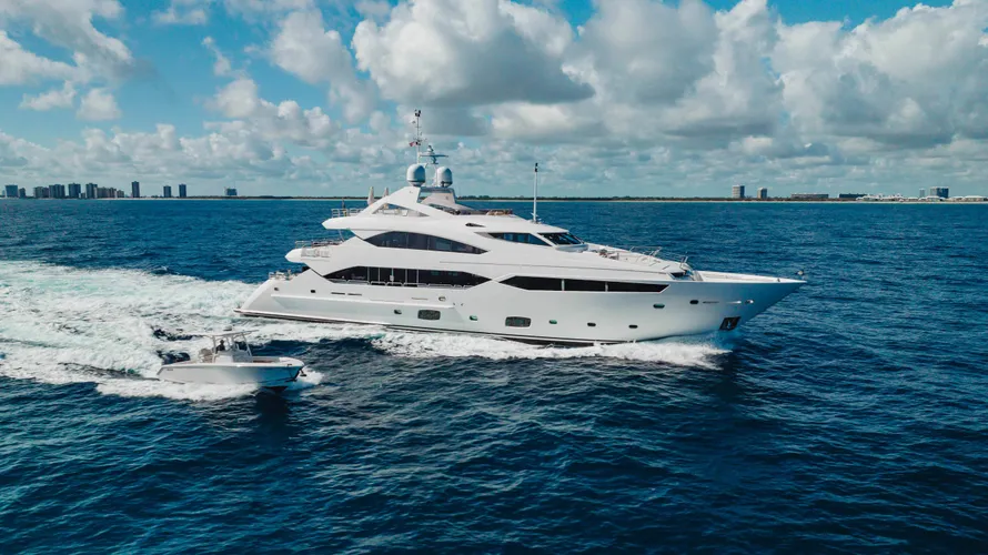 ABOUT TIME yacht for charter (Sunseeker, 40m, 2010)